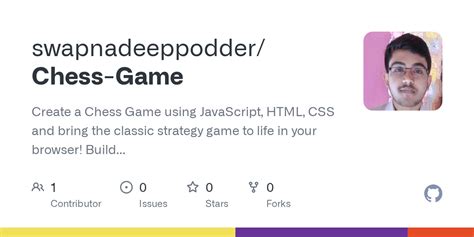 GitHub - swapnadeeppodder/Chess-Game: Create a Chess Game using JavaScript, HTML, CSS and bring ...