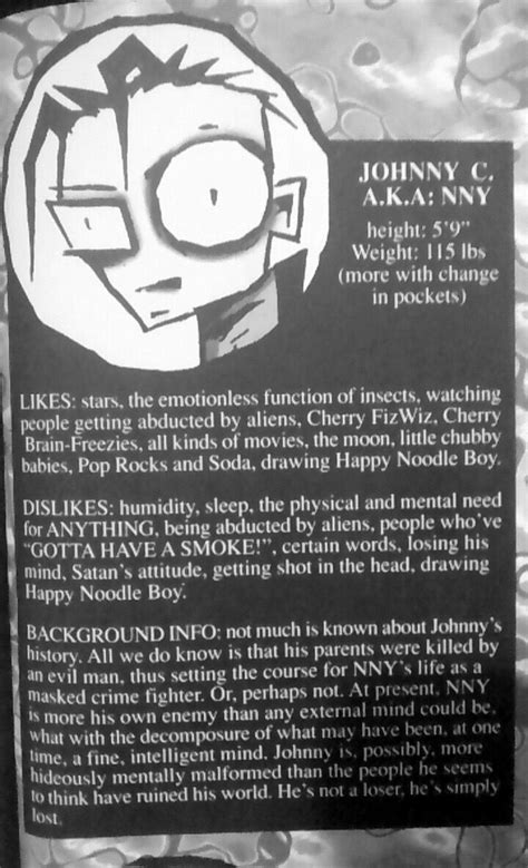 Pin On Jthm Comics Johnny The Homicidal Maniac Invader Zim Get Shot