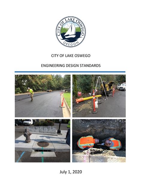 Engineering Design Standards Pdf Sanitary Sewer Storm Drain