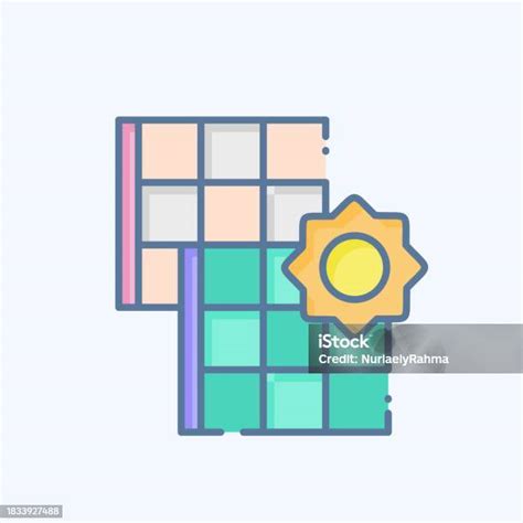 아이콘 태양 에너지 미래 기술 기호와 관련이 있습니다 낙서 스타일 심플한 디자인 편집 가능 간단한 일러스트레이션 개체 그룹에 대한 스톡 벡터 아트 및 기타 이미지 Istock