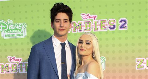 Meg Donnelly Milo Manheim More Glam Up For Zombies 2 Premiere Albert Tsai Ariel Martin