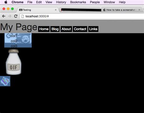 javascript image layering click on icon without hitting background