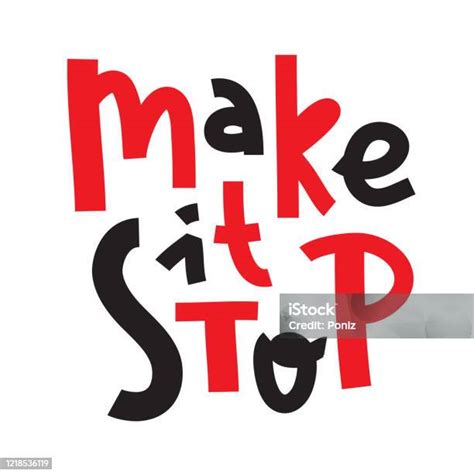 그것을 중지확인 동기 부여 따옴표를 고무 손으로 그린 아름 다운 글자 영감을 주는 포스터 티셔츠 가방 컵 카드 전단지 스티커 배지를 인쇄하세요 귀여운 재미 벡터 쓰기 T