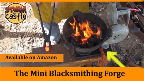 A Look At My New Mini Blacksmith Forge You Can Buy One Cheap And Start