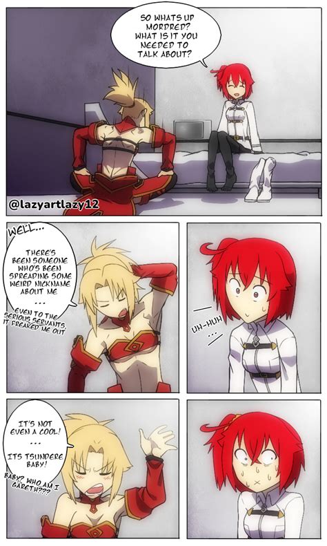 Fujimaru Ritsuka Mordred And Taida Fate And 1 More Drawn By