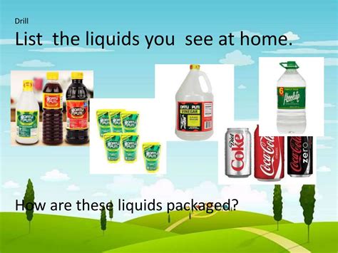 Liquid Capacity Measure Liter Milliliter Pptx Chemistry Science