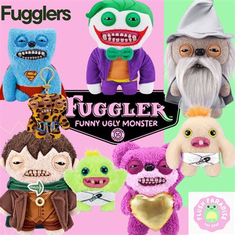Fugglers Funny Ugly Monsters Plush Paradise Uk