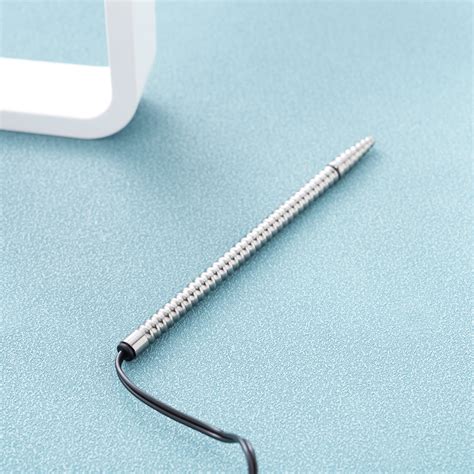 Electro Shock Stainless Steel Urethra Sound Of Ribbed Penis Plug