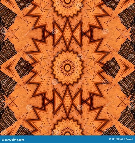 Filigree Wooden Fantasy Structure Stock Illustration Illustration Of