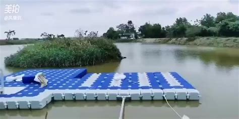 Plastic Hdpe Pontoon Floating Bridge For Walkway Floating Platforms On