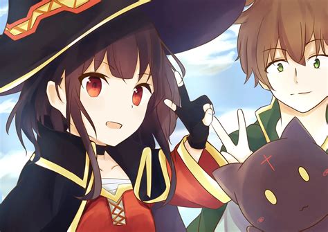 Kazuma X Megumin X Chomusuke Scrolller