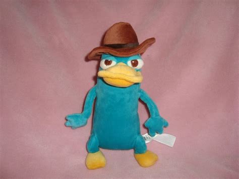 Phineas And Ferb Agent Perry The Platypus Disney Store Plush And Beans 9