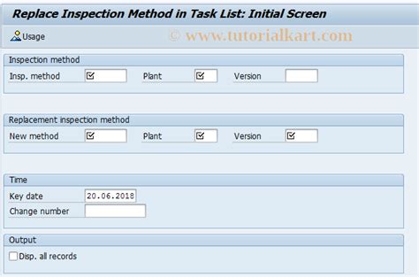 QS SAP Tcode Central Replacement Of Methods