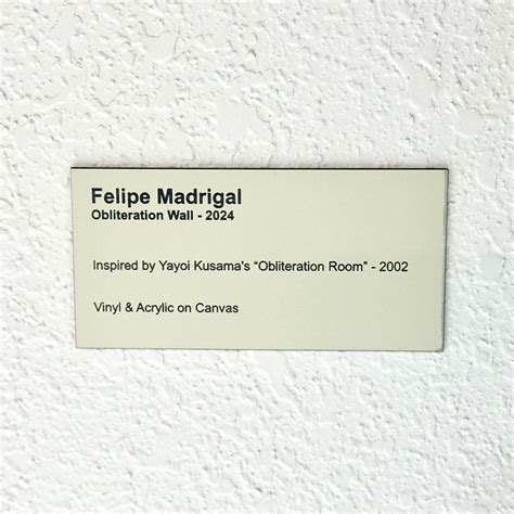 Museum Placard Etsy