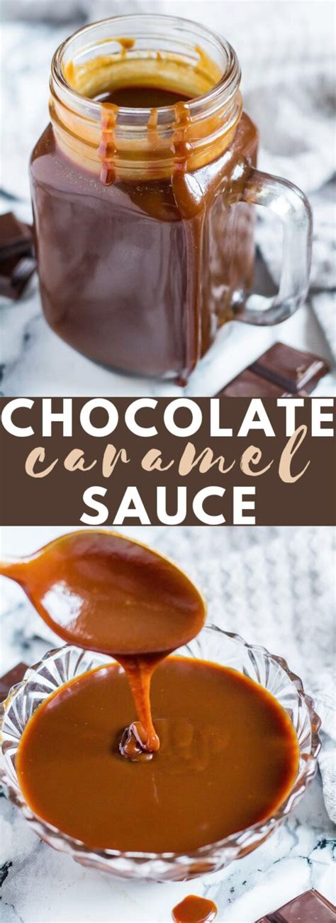 Salted Chocolate Caramel Sauce Simply Bake