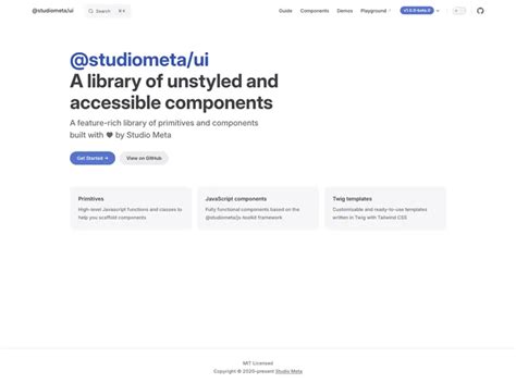 UI By Studiometa A Undefined Template Built At Lightspeed