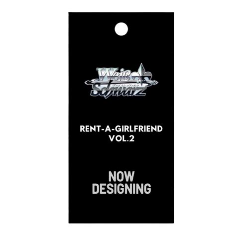 Weiss Schwarz Rent A Girlfriend Vol 2 Booster Pack 8 Kort Jp