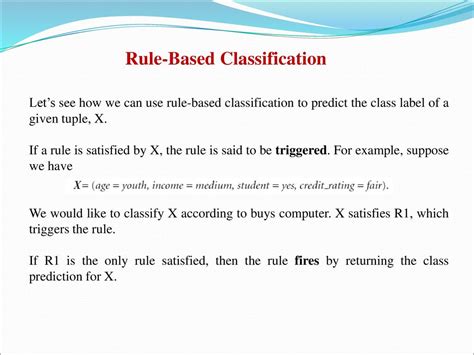 Rule Based Classification Ppt Download