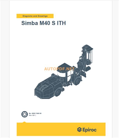 Epiroc Simba M40 S Ith Diagrams And Drawings Manual Autopdf