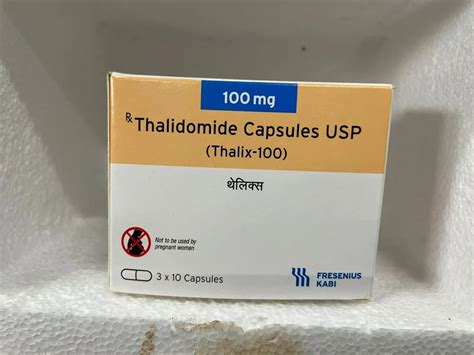 Thalidomide Capsules Usp 100mg Fresenius At ₹ 683stripe In Surat Id