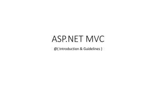 Difference between asp.net web forms and asp.net mvc | PDF