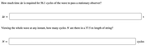 solved a sinusoidal transverse wave travels along a long