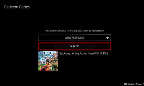How To Redeem A Code On A Ps5