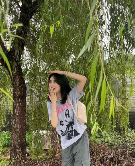 Asian Gf Selfie Ideas Gin Ulzzang Goals Wonder Shirt Dress Inspo