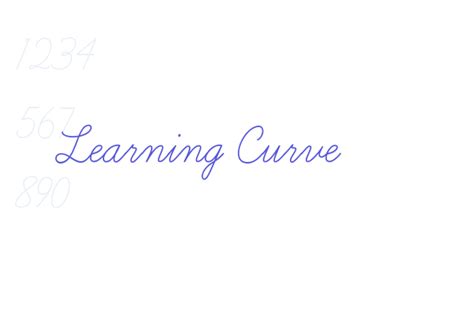 Learning Curve Font Free Download