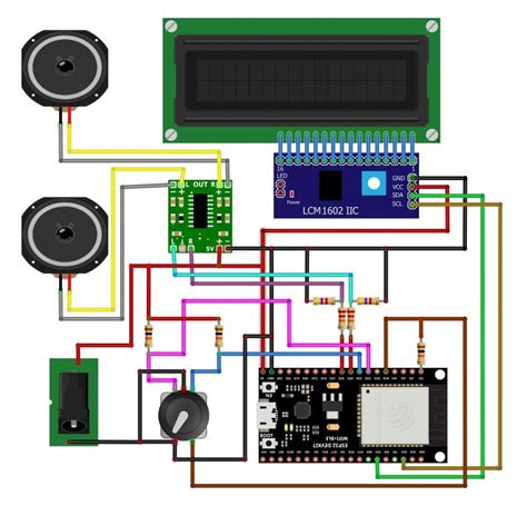 Simple ESP Internet Radio On VFD Display Arduino Maker Pro