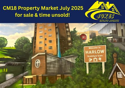 Cm18 July 2025 Property For Sale And Time Unsold Jukes Estate Agents