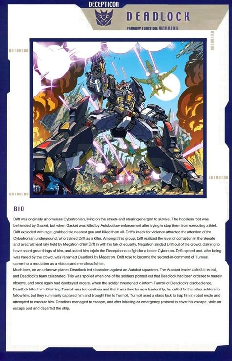 Deadlock Page 2 By Transformers Comic Transformers Art