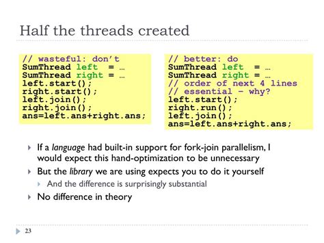 Ppt Cse332 Data Abstractions Lecture 19 Introduction To Multithreading And Fork Join