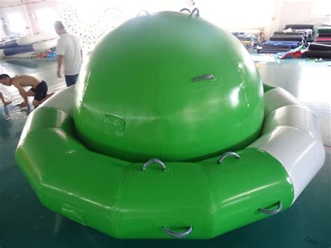 Free Style Disco Boat And Inflatable Water Rocker Game