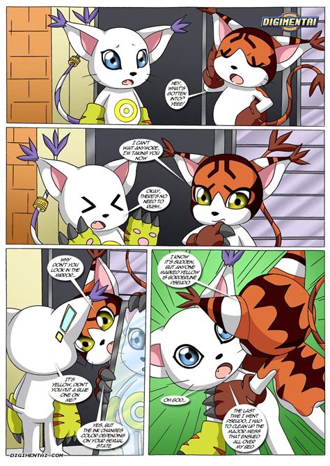 Rule 34 Bbmbbf Comic Comic Page Digihentai Digimon Female Gatomon