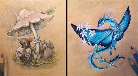 Fantasy Creature Drawings