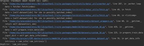 What Is The Cause Of Keyerror Camintrinsic · Issue 24 · Junjie18cmt · Github