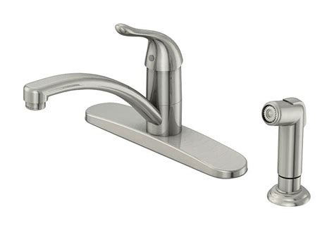 Oakbrook Pacifica One Handle Kitchen Faucet With Deck Mount Side