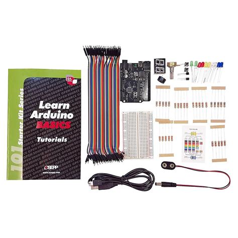 Osepp 101 Arduino Basics Starter Kit Midwest Technology Products