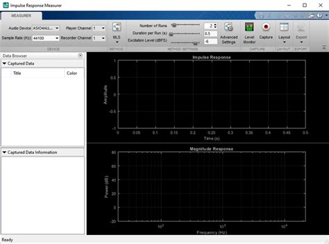 Matlab Control System Measure Impulse Response Of An Audio System The Matlab Control System Measure Impulse Response Of An Audio System The