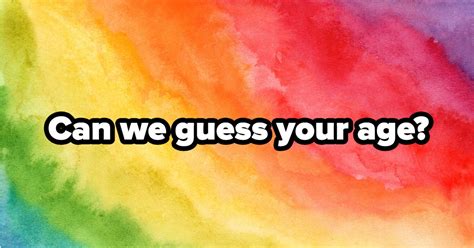 Our Fancy Colors Quiz Will Accurately Tell Your Age