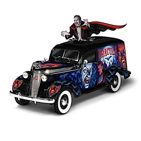 The Hamilton Collection Dracula Death Machine Creepy Chrome Accents Ca