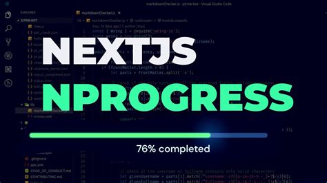 Nprogress Barra De Progreso En Aplicaciones De Nextjs Youtube