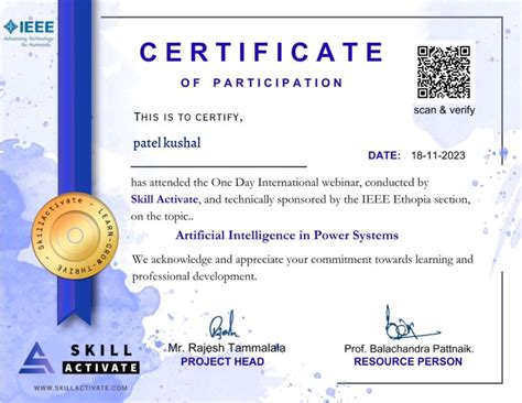 Kushal Patel On Linkedin Ieee Webinar Artificialintelligence Powersystems Ai