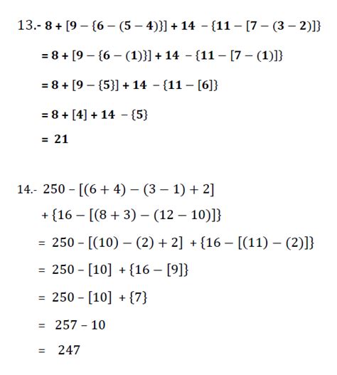 Mas De 3060 Ejercicios Resueltos De Matemática Operaciones Con Signos