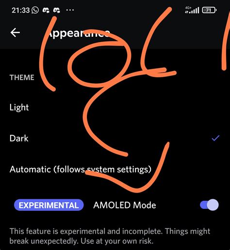 The Discords Amoled Mode R Discordapp