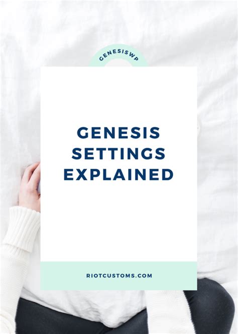 Genesis Settings Explained Riot Customs