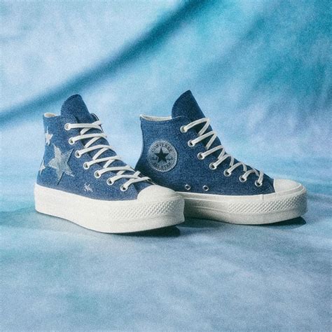 Womens Converse Chuck Taylor All Star Lift Denim High Top Sneaker