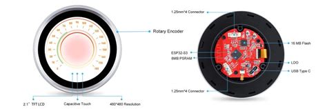 esp32 s3 digital combination lock based squareline 4 steps with