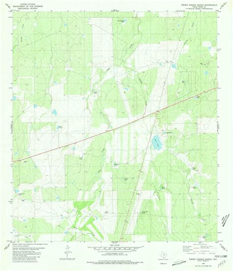 Piedra Parada Ranch Tx 1980 24000 Scale Map By United States Geological Survey Avenza Maps